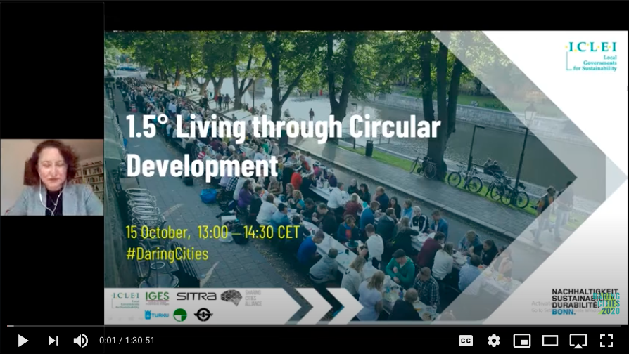 1.5° Living through Circular Development - Daring Cities